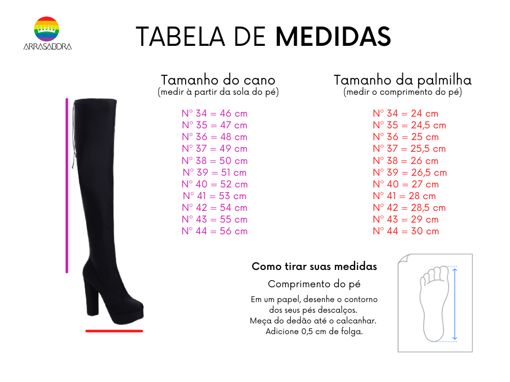 Bota Over the Knee Cetim Botas ARRASADORA (Ref.: 75034)